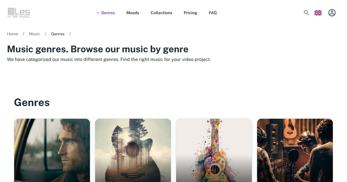 Our Music Genres - Songs for all emotions | LesFM